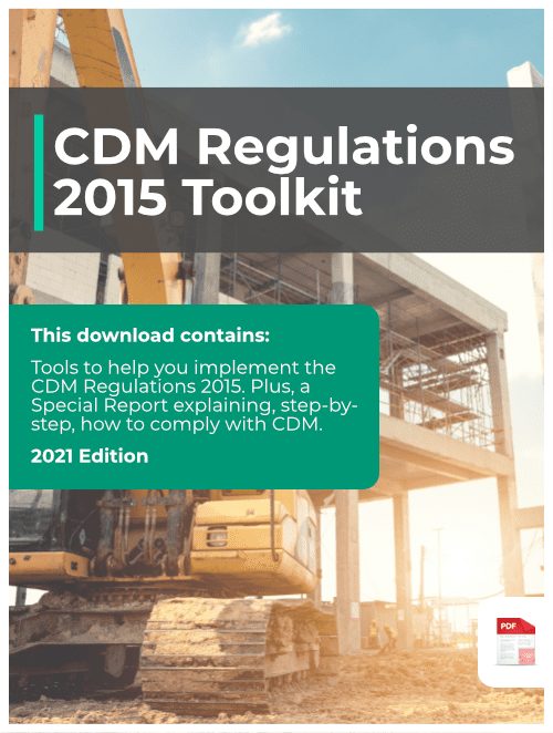 CDM | Health & Safety Adviser - Email Capture