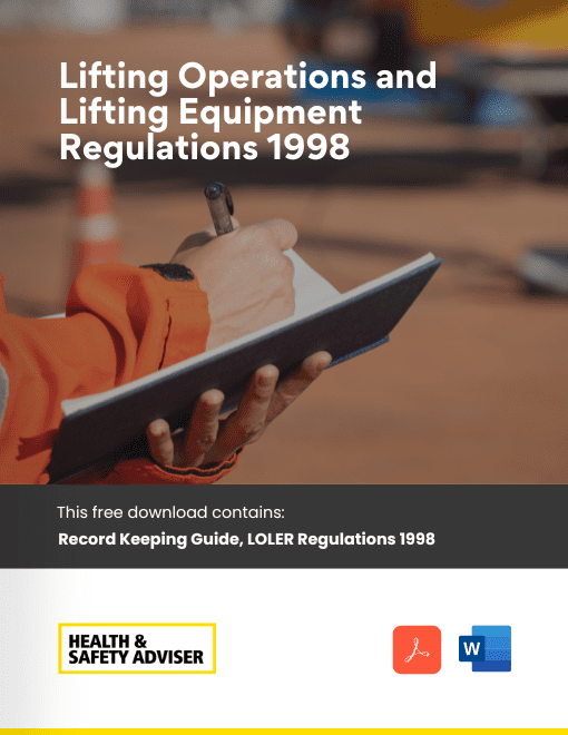 Lifting Operations and Lifting Equipment Regulations 1998 | Health ...